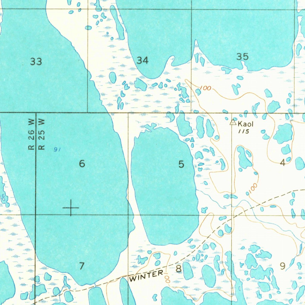 Meade River B-4, AK (1955, 63360-Scale) Map by United States Geological ...
