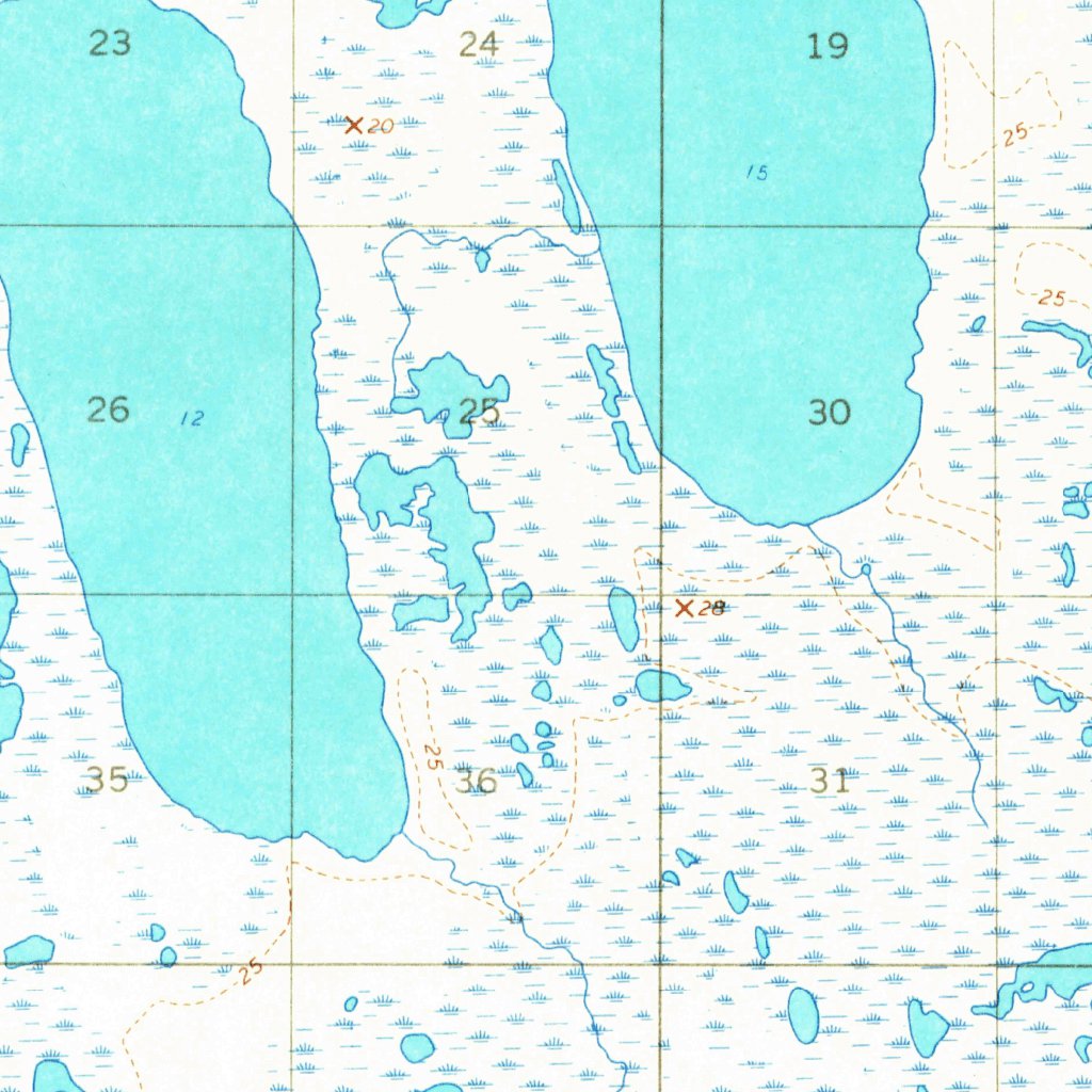 Meade River C-1, AK (1955, 63360-Scale) Map by United States Geological ...