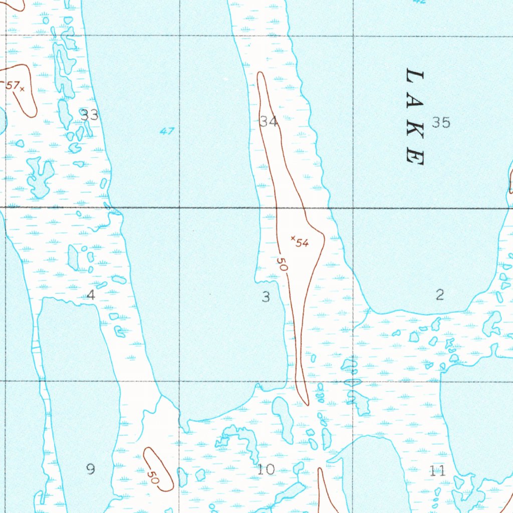 Meade River D-2, AK (1955, 63360-Scale) Map by United States Geological ...