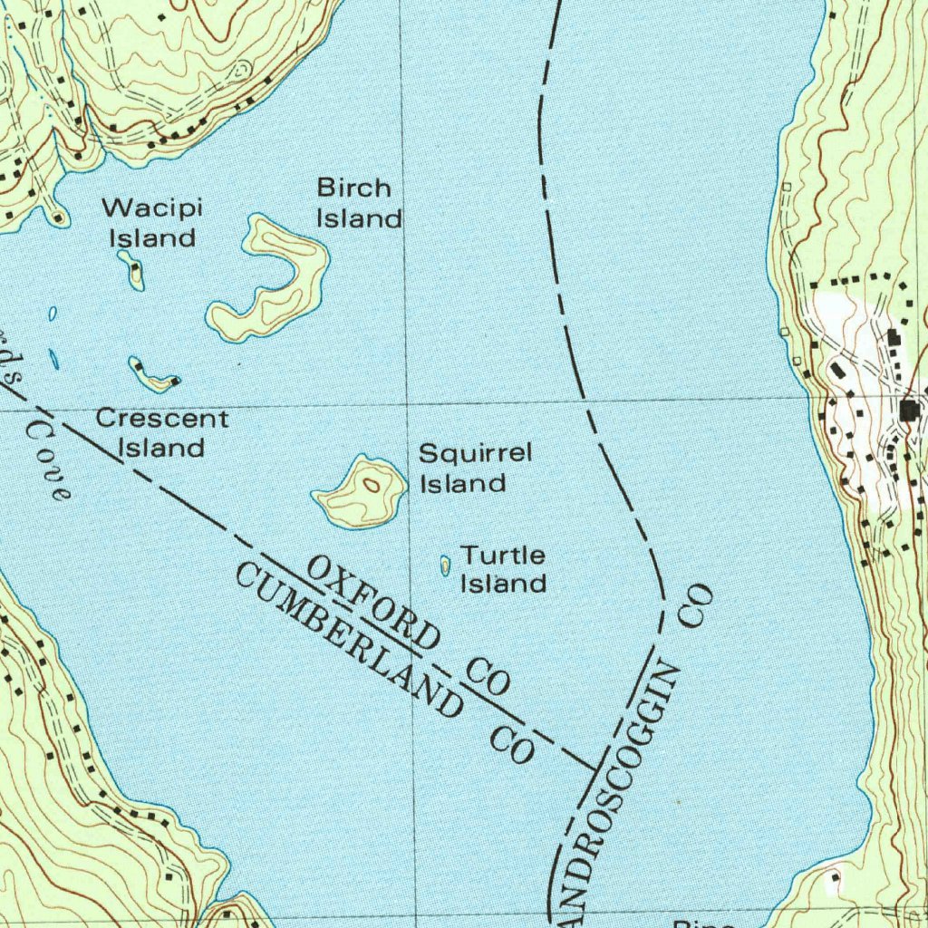 Mechanic Falls, ME (1995, 24000-Scale) Map by United States Geological ...