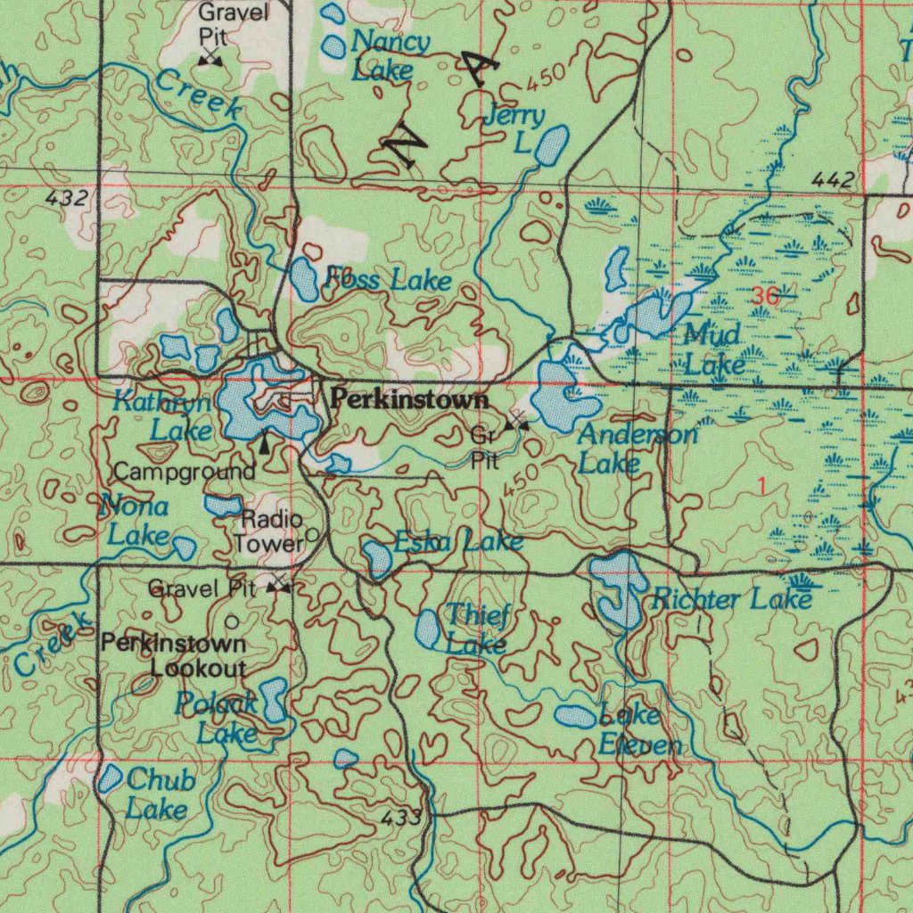 Medford, WI (1980, 100000-Scale) Map by United States Geological Survey ...
