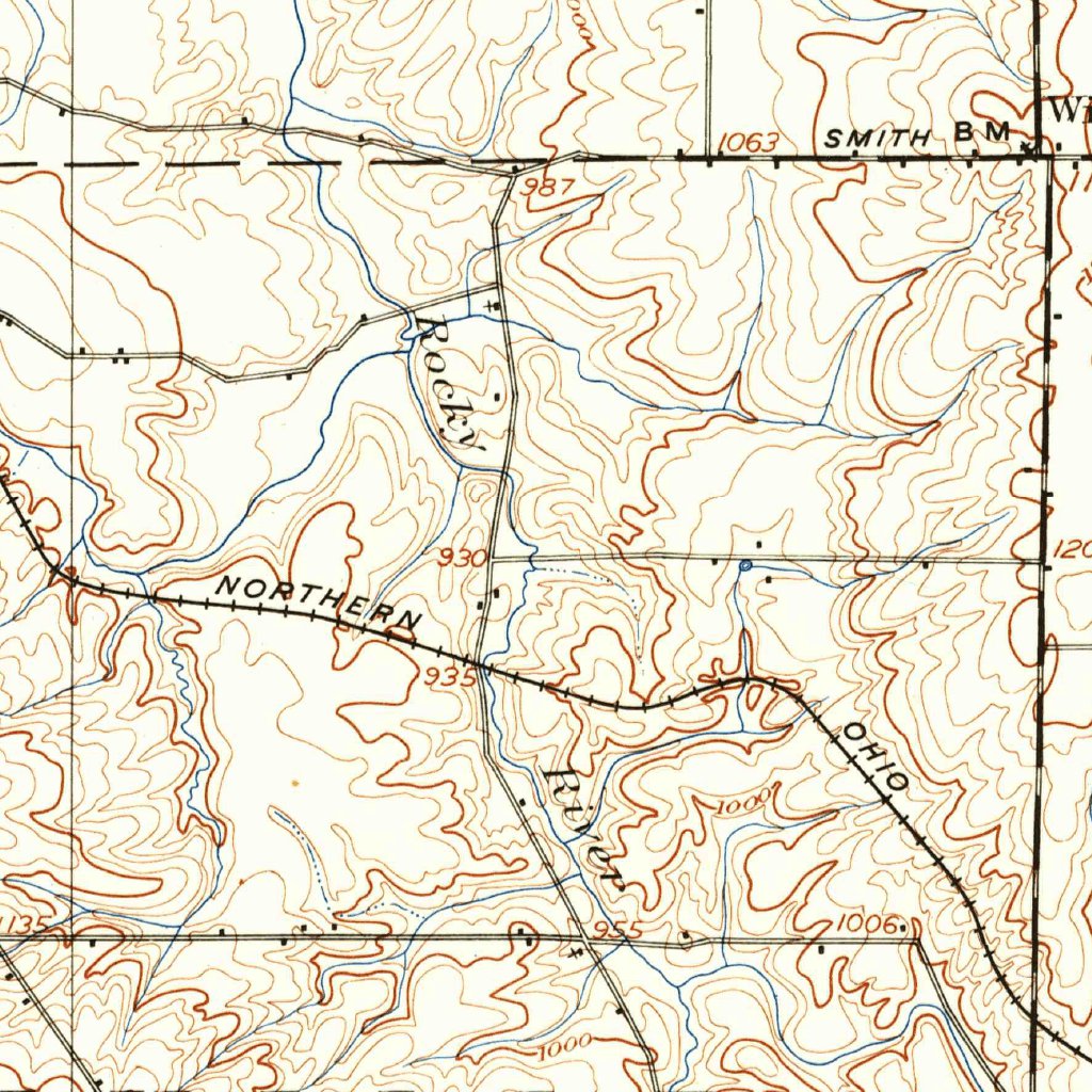 Medina, OH (1904, 62500-Scale) Map by United States Geological Survey ...