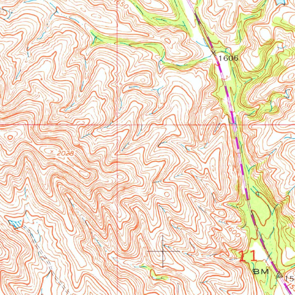 Meers, OK (1956, 24000-Scale) Map by United States Geological Survey ...