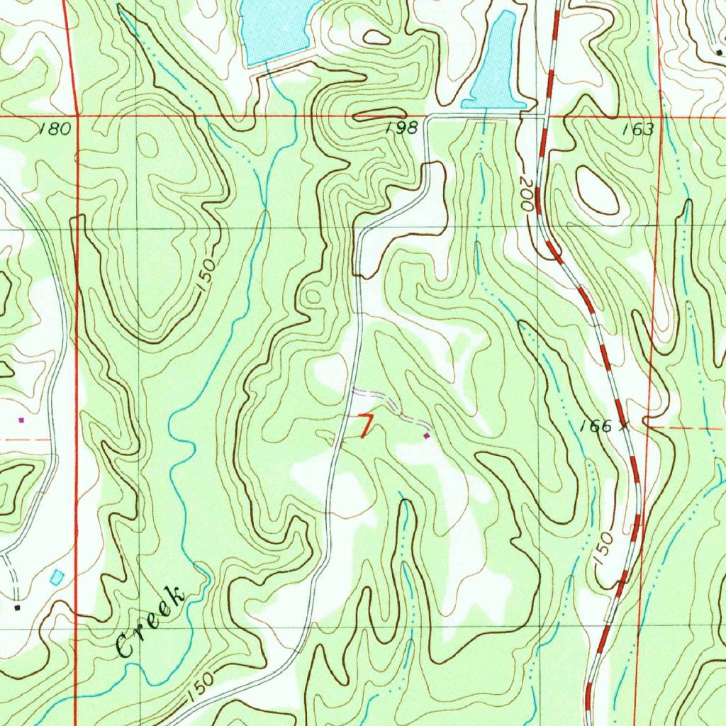 Melton, AL (1980, 24000-Scale) Map by United States Geological Survey ...