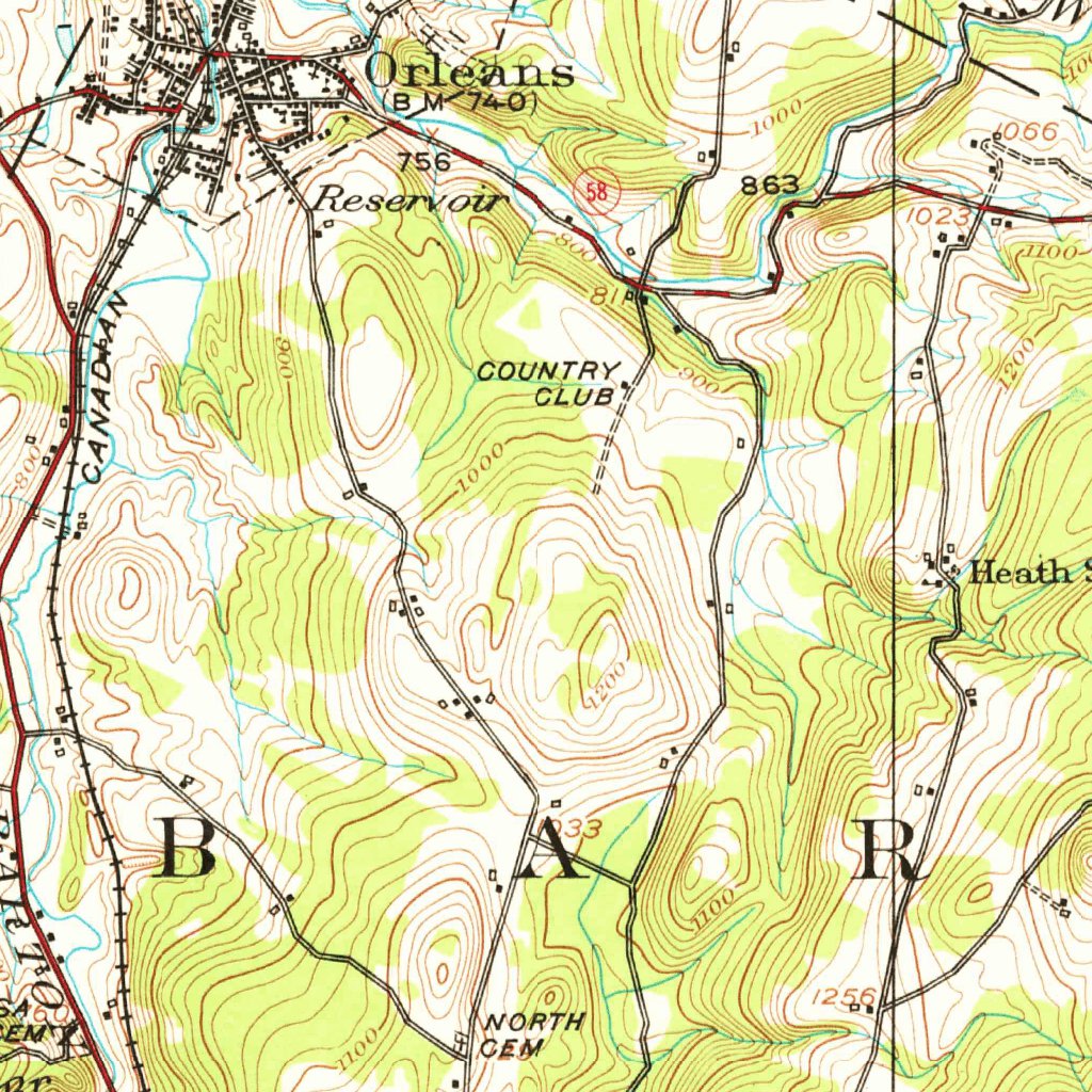 Memphremagog, VT (1953, 62500-Scale) Map by United States Geological ...
