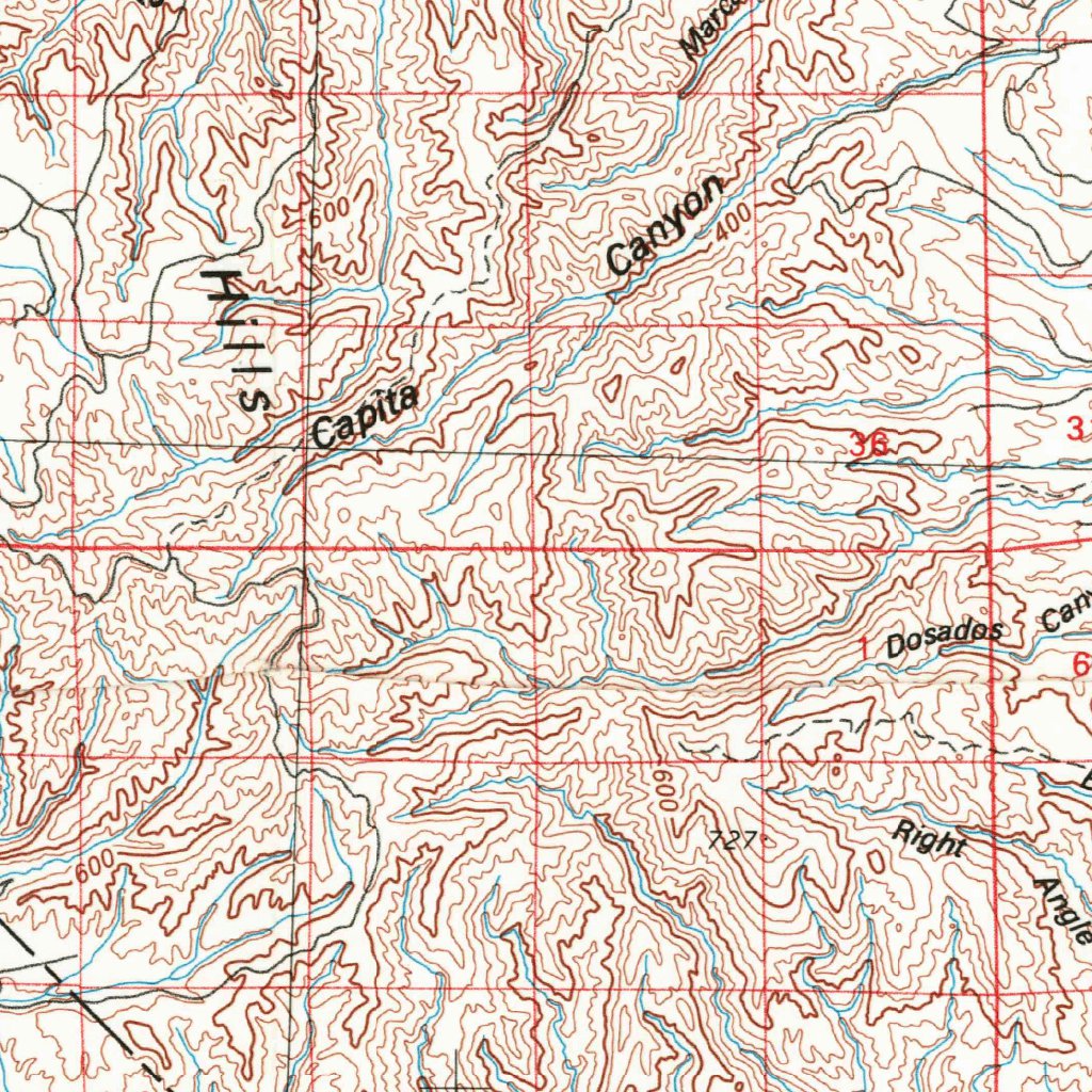 Mendota, CA (1982, 100000-Scale) Map by United States Geological Survey ...