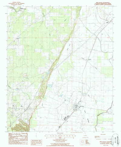 Mer Rouge, LA (1988, 24000-Scale) Map by United States Geological ...