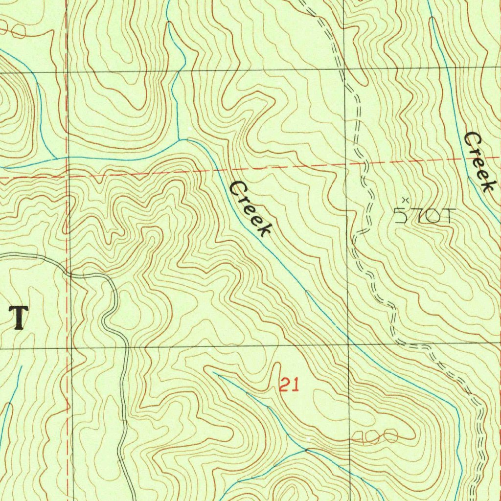 Mercer Lake, OR (1984, 24000-Scale) Map by United States Geological ...