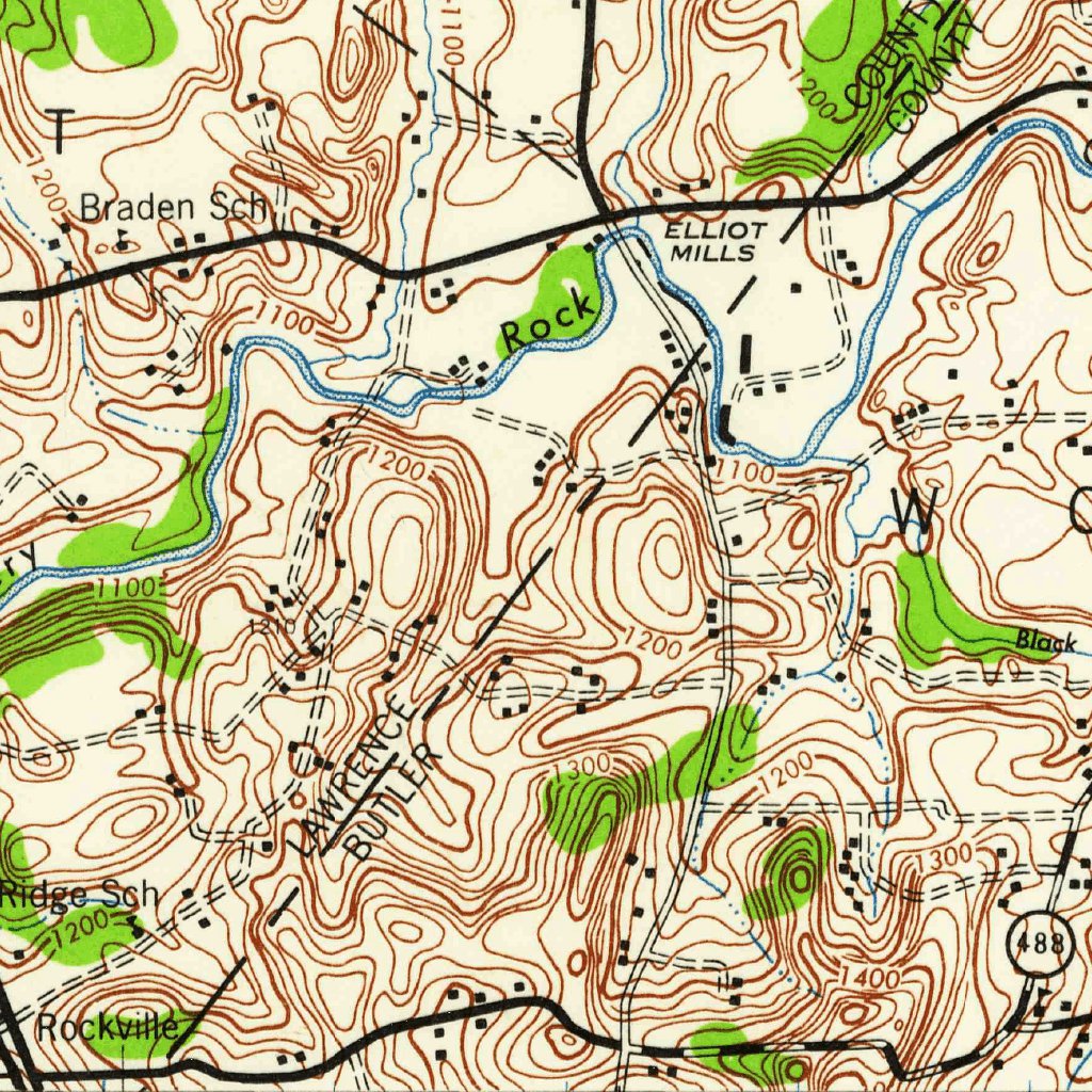 Mercer, PA (1939, 62500-Scale) Map by United States Geological Survey ...