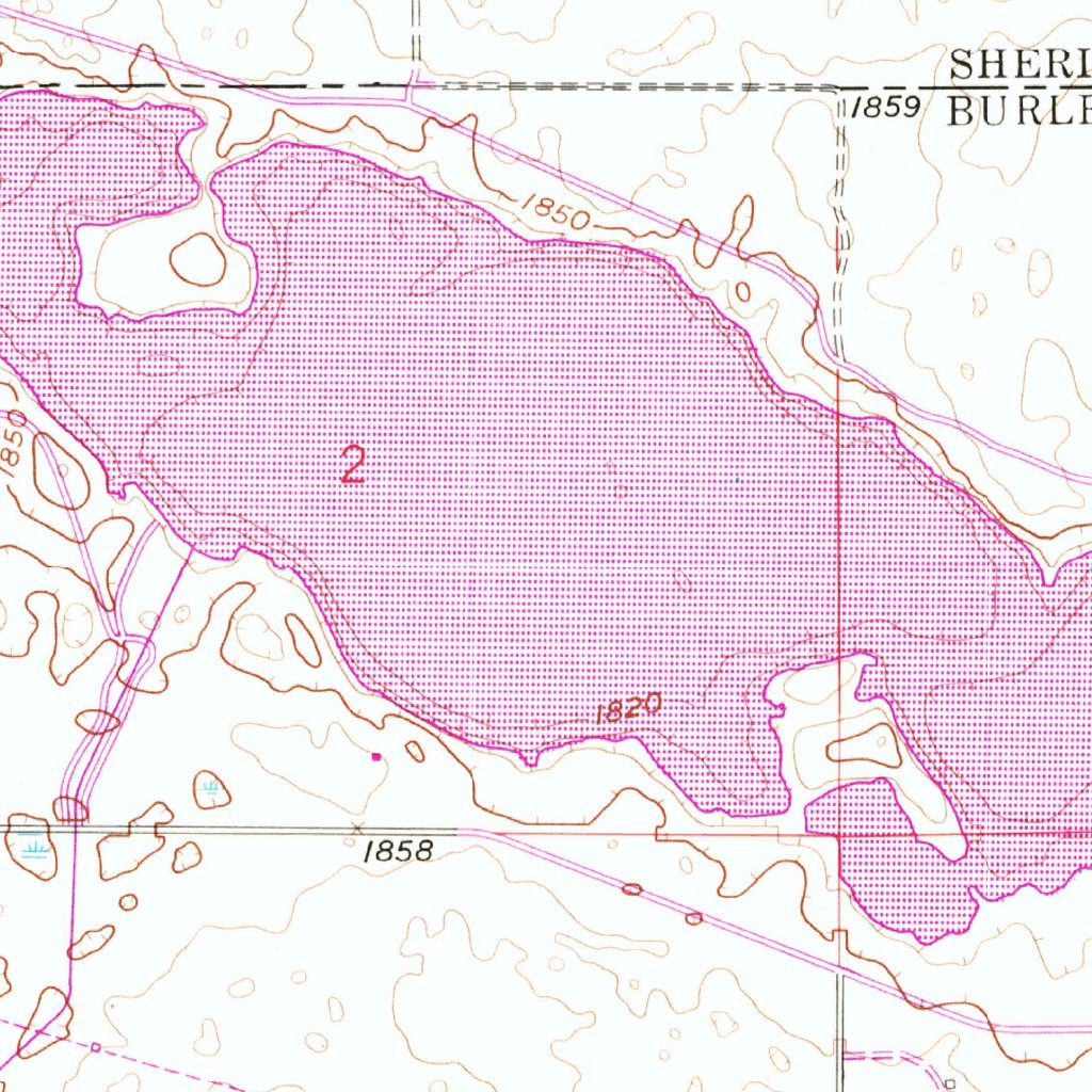 Mercer SW, ND (1959, 24000-Scale) Map by United States Geological ...