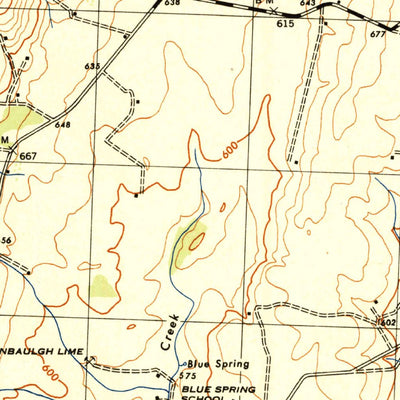 Mercersburg, PA (1944, 31680-Scale) Map by United States Geological ...