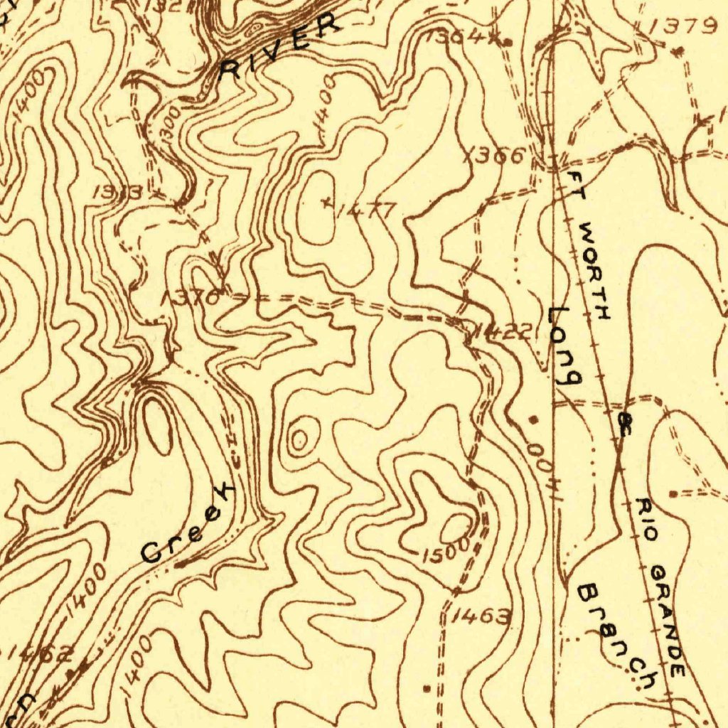 Mercury, TX (1925, 48000-Scale) Map by United States Geological Survey ...