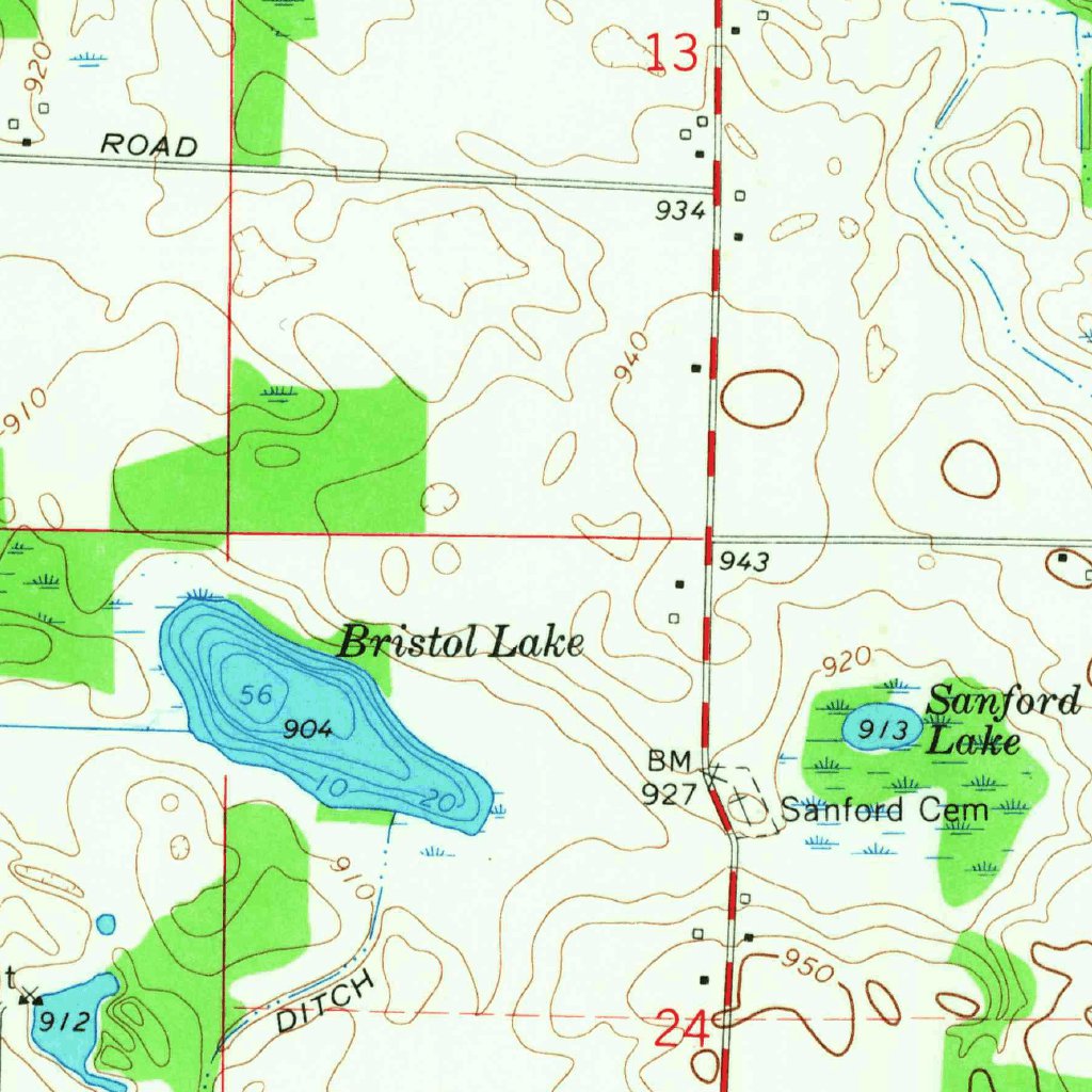 Merriam, IN (1965, 24000-Scale) Map by United States Geological Survey ...