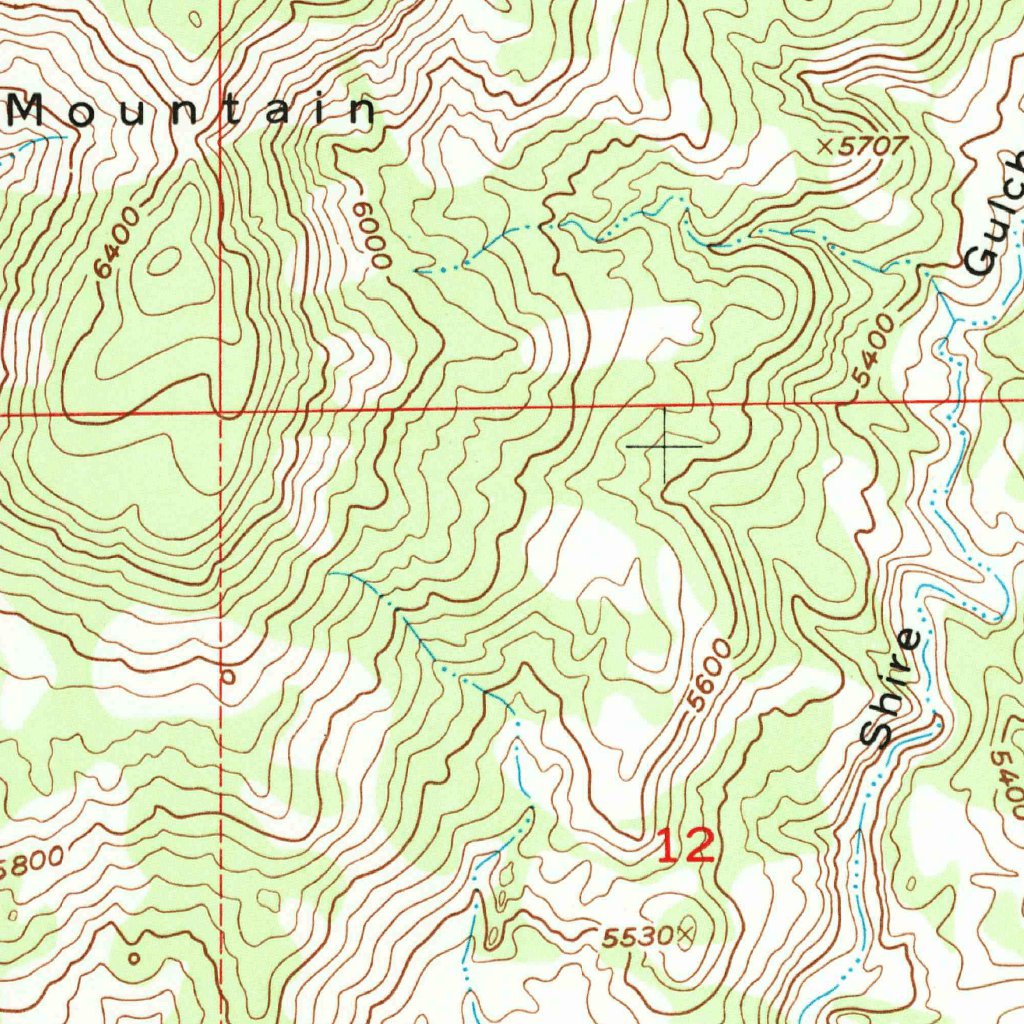 Mesa, CO (1955, 24000-Scale) Map by United States Geological Survey ...