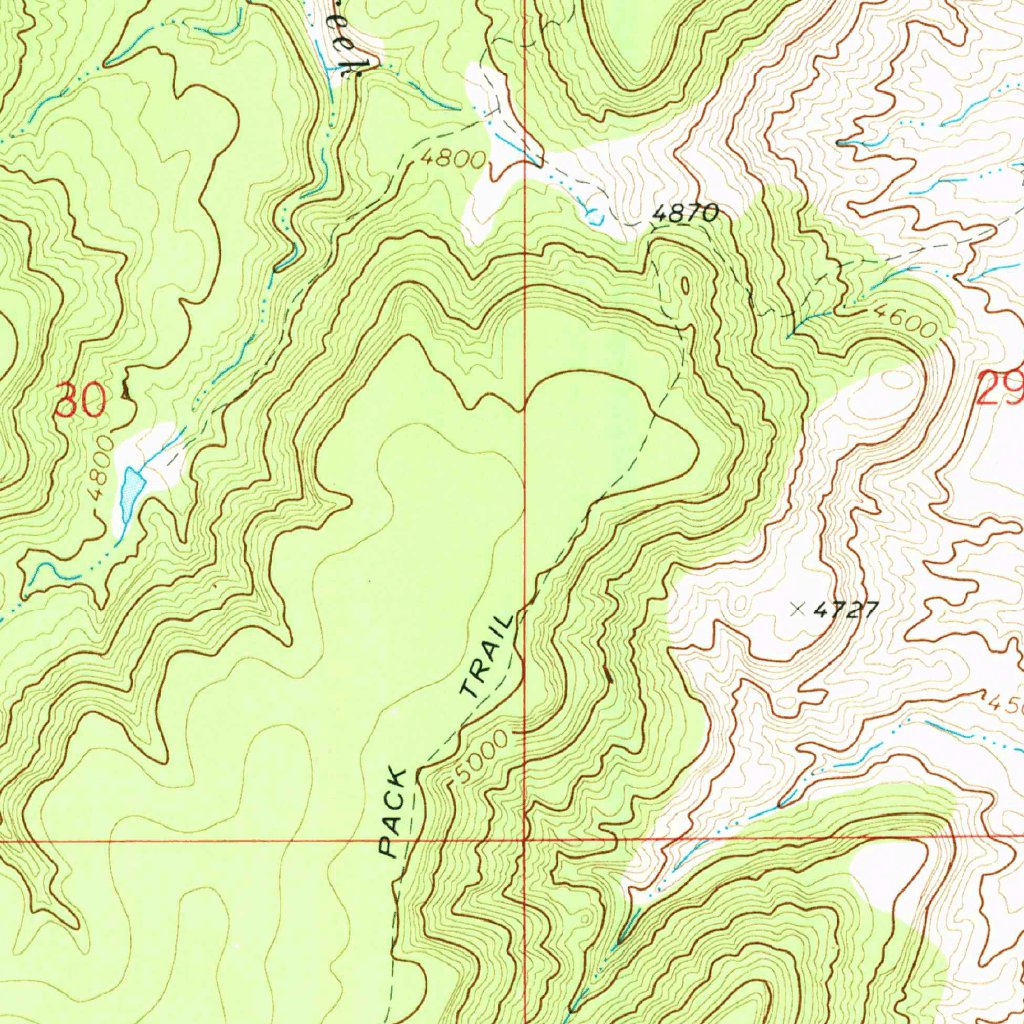 Mesa Redonda, NM (1971, 24000-Scale) Map by United States Geological ...