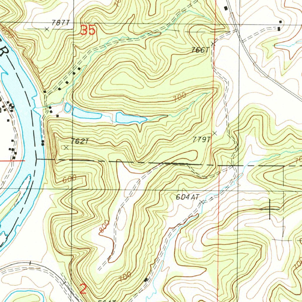 Meta, MO (1987, 24000-Scale) Map by United States Geological Survey ...