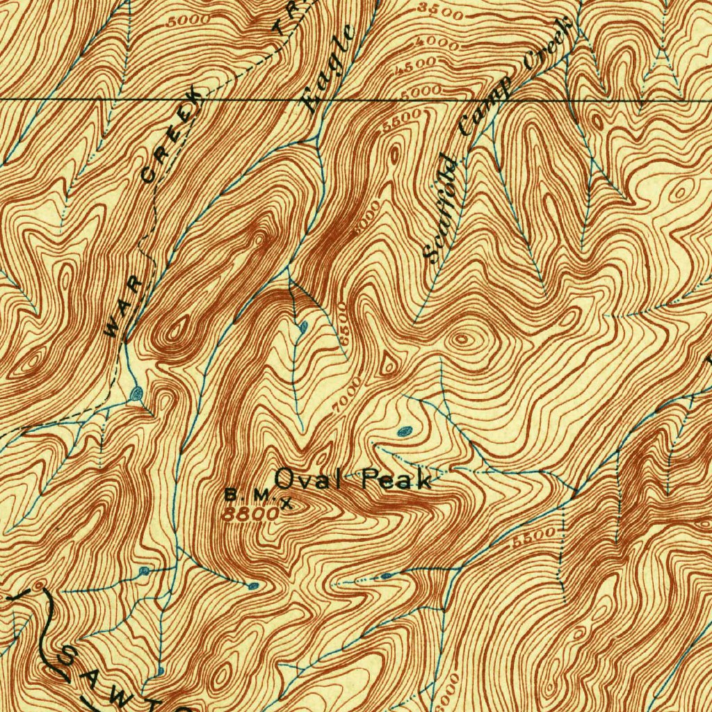 Methow, WA (1901, 125000-Scale) Map by United States Geological Survey ...