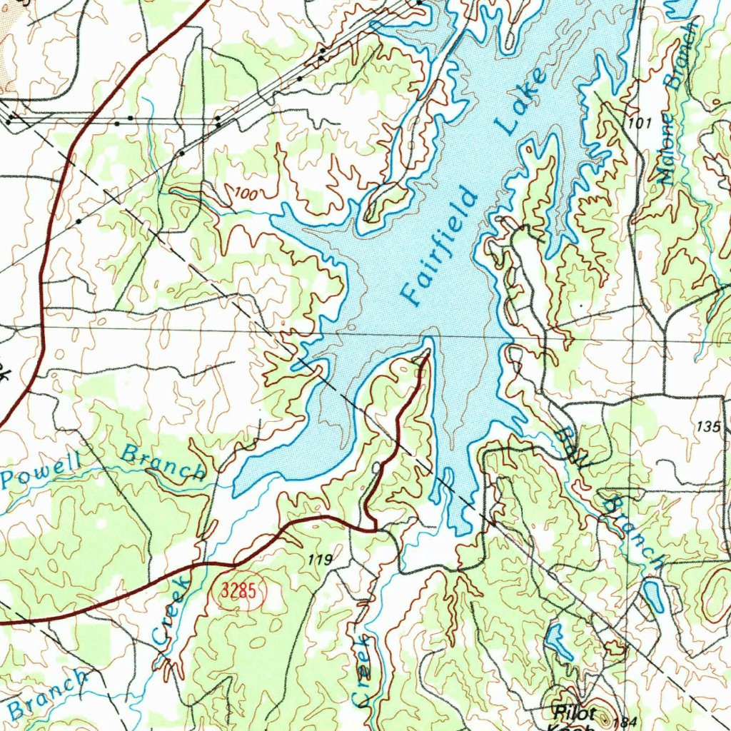 Mexia, TX (1985, 100000-Scale) Map by United States Geological Survey ...