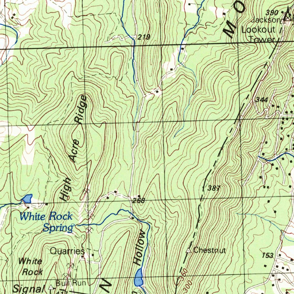 Middleburg, VA (1977, 50000-Scale) Map by United States Geological ...