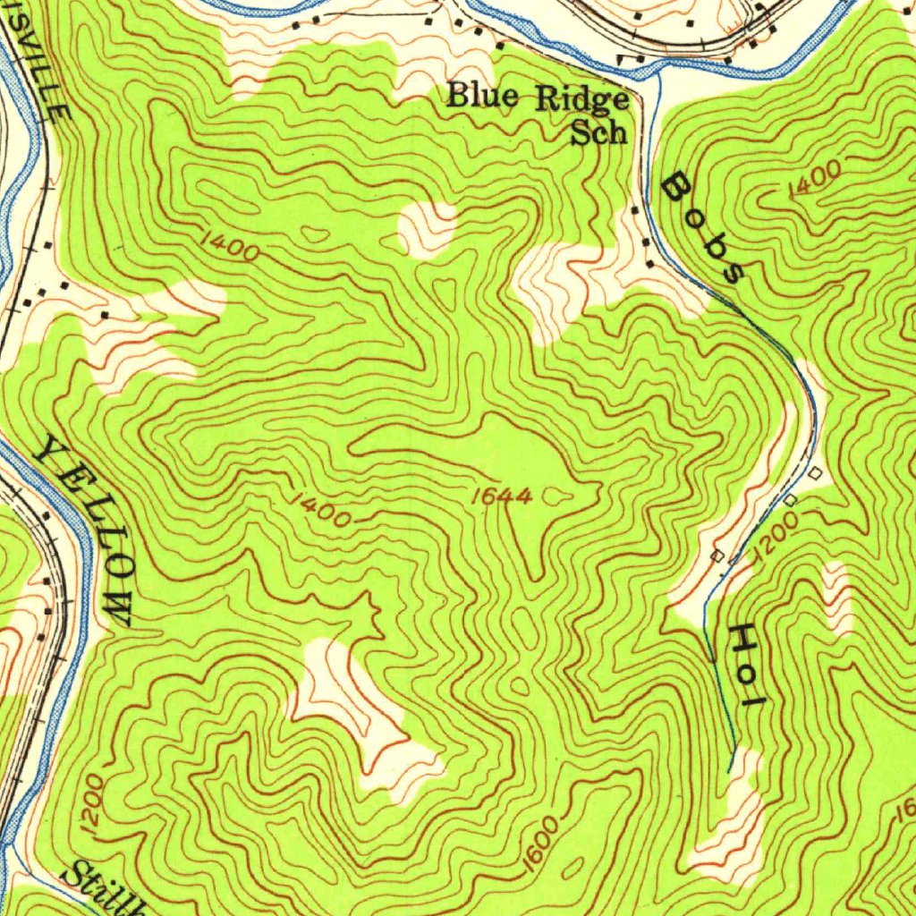 Middlesboro North, KY-VA (1954, 24000-Scale) Map by United States ...