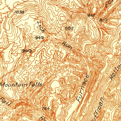 Middleton, VA-WV (1937, 48000-Scale) Map by United States Geological ...