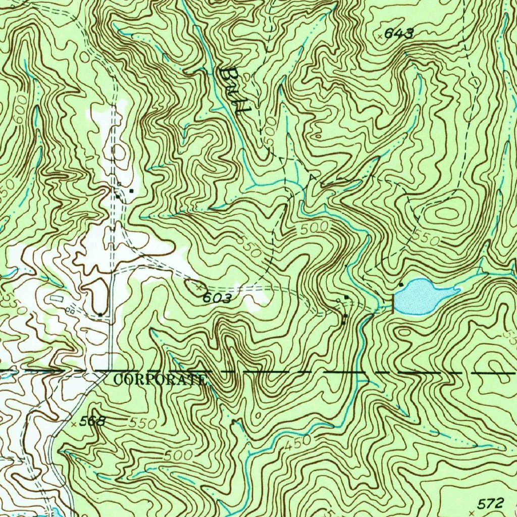 Midland, GA (1955, 24000-Scale) Map by United States Geological Survey ...