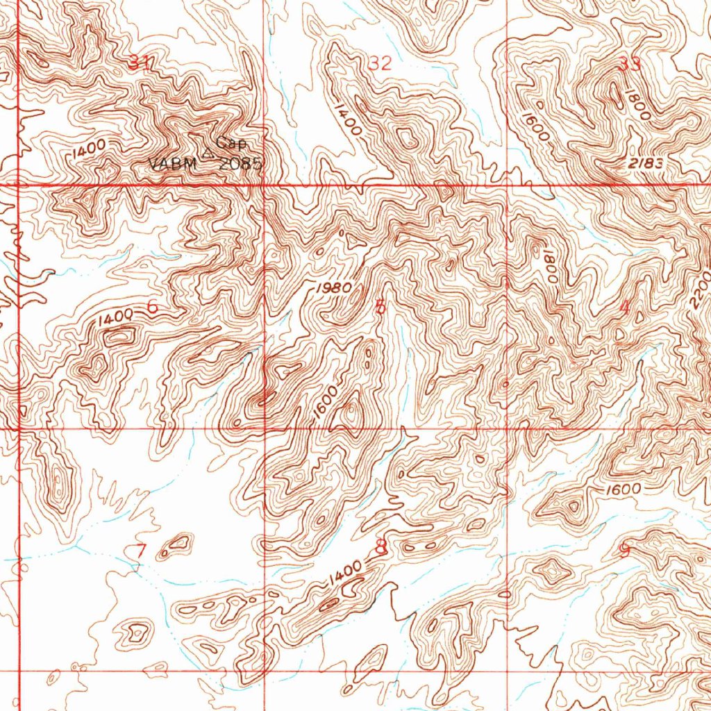 Midway, AZ (1958, 62500-Scale) Map by United States Geological Survey ...
