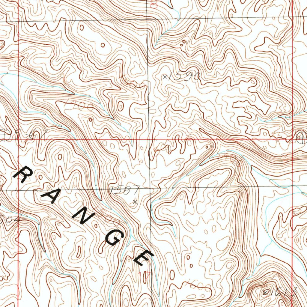 Midway SW, AZ (1986, 24000-Scale) Map by United States Geological ...