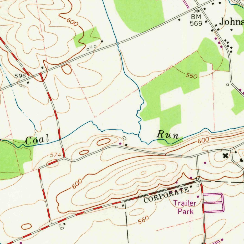 Mifflinburg, PA (1965, 24000-Scale) Map by United States Geological ...