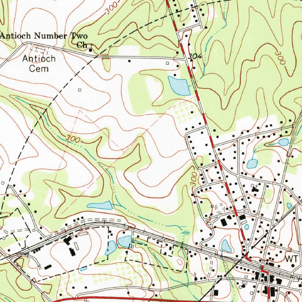 Milan, GA (1972, 24000-Scale) Map by United States Geological Survey ...