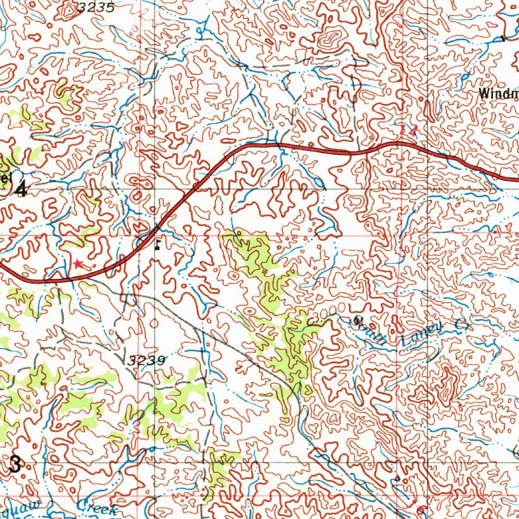 Miles City, MT-ND (1953, 250000-Scale) Map by United States Geological ...