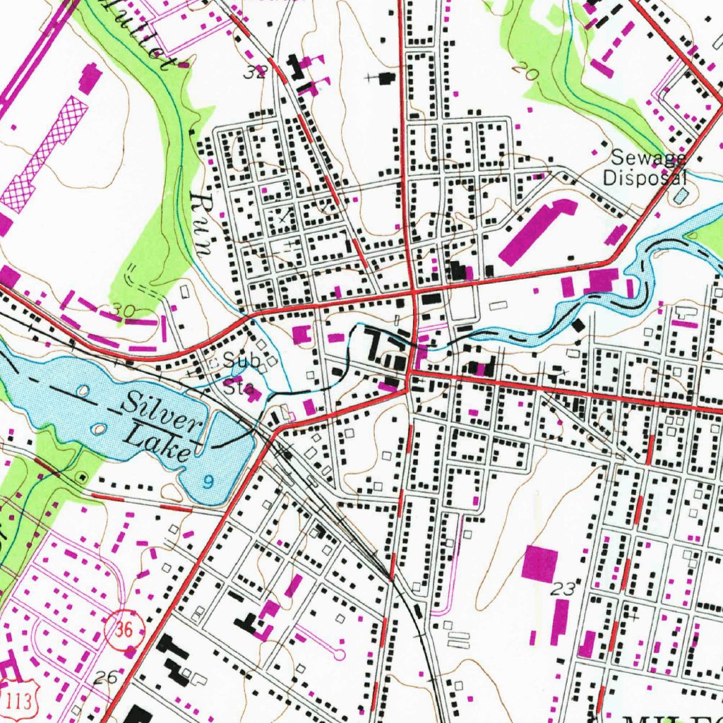 Milford, DE (1954, 24000-Scale) Map by United States Geological Survey ...