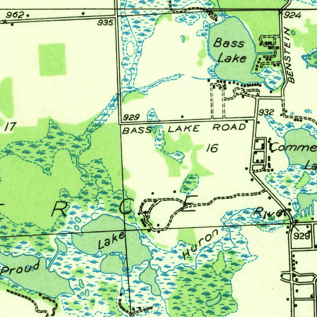 Milford, MI (1936, 31680-Scale) Map by United States Geological Survey ...