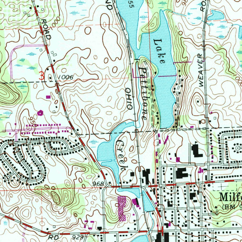 Milford, MI (1969, 24000-Scale) Map by United States Geological Survey ...
