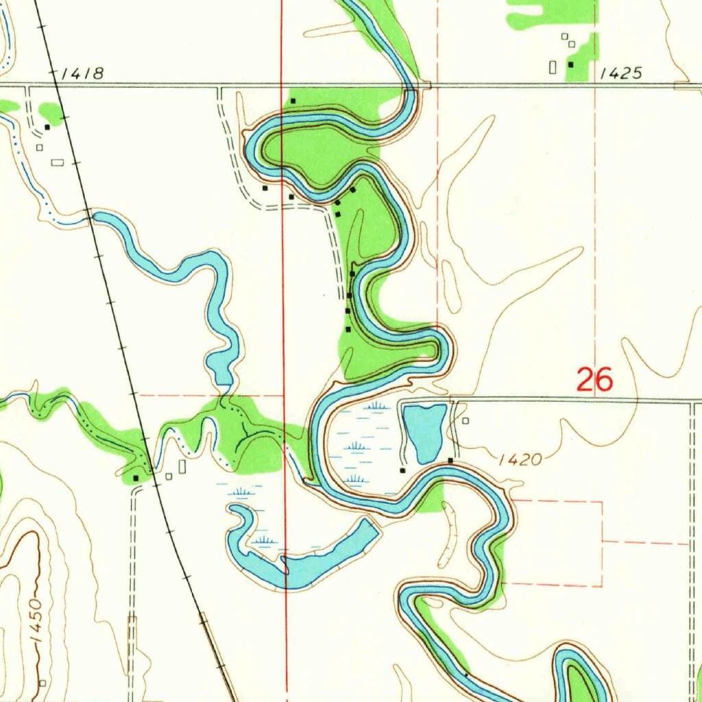Milford, NE (1964, 24000-Scale) Map by United States Geological Survey ...