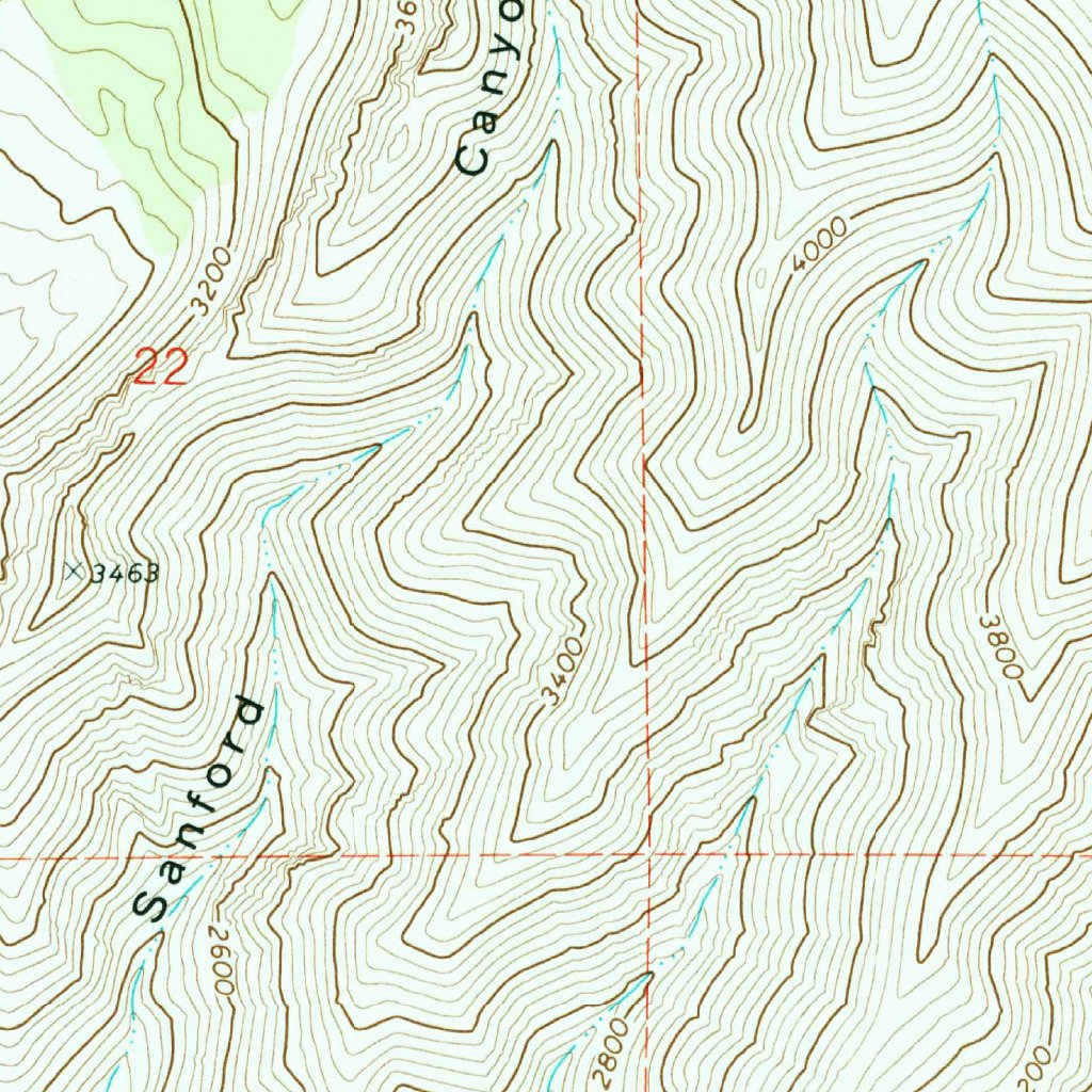 Milk Canyon, WA (1971, 24000-Scale) Map by United States Geological ...