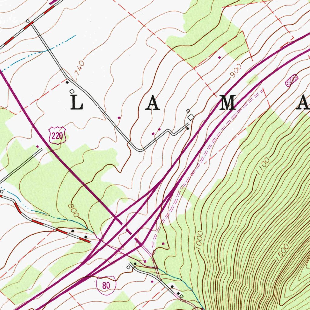 Mill Hall, PA (1965, 24000-Scale) Map by United States Geological ...