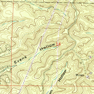Mill Spring, MO (1968, 24000-Scale) Map by United States Geological ...