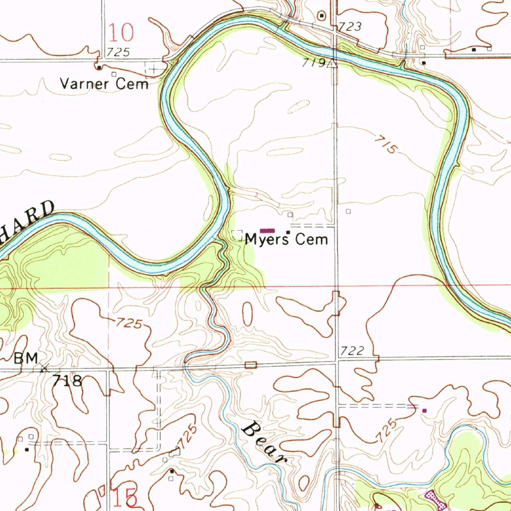 Miller City, OH (1960, 24000-Scale) Map by United States Geological ...