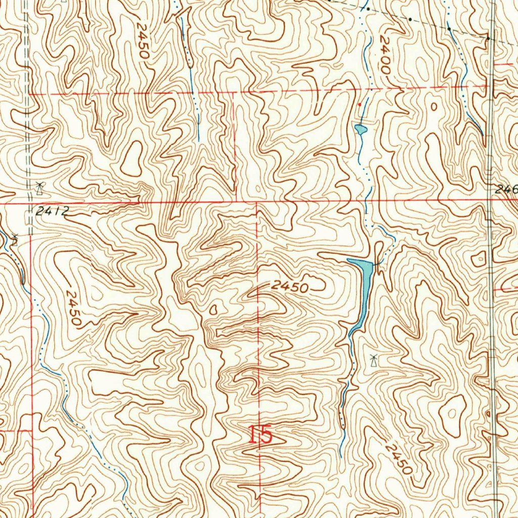 Miller, NE (1962, 24000-Scale) Map by United States Geological Survey ...