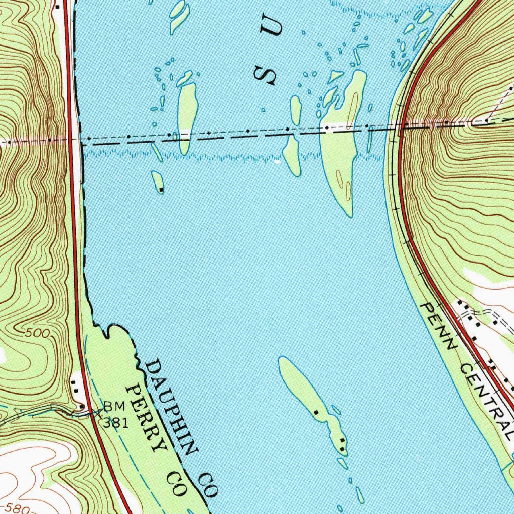 Millersburg, PA (1969, 24000-Scale) Map by United States Geological ...