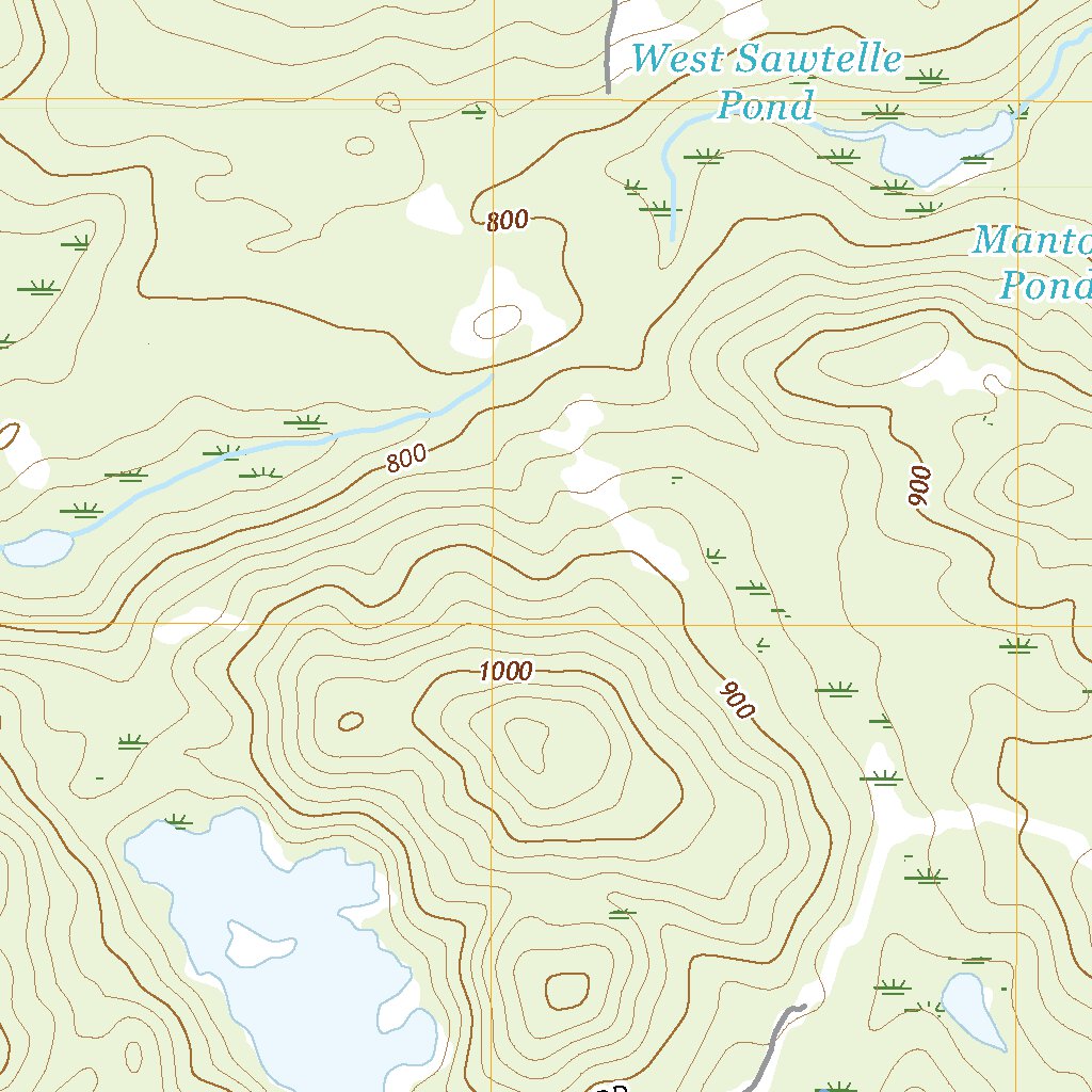 Millinocket Lake East, ME (2021, 24000-Scale) Map by United States ...