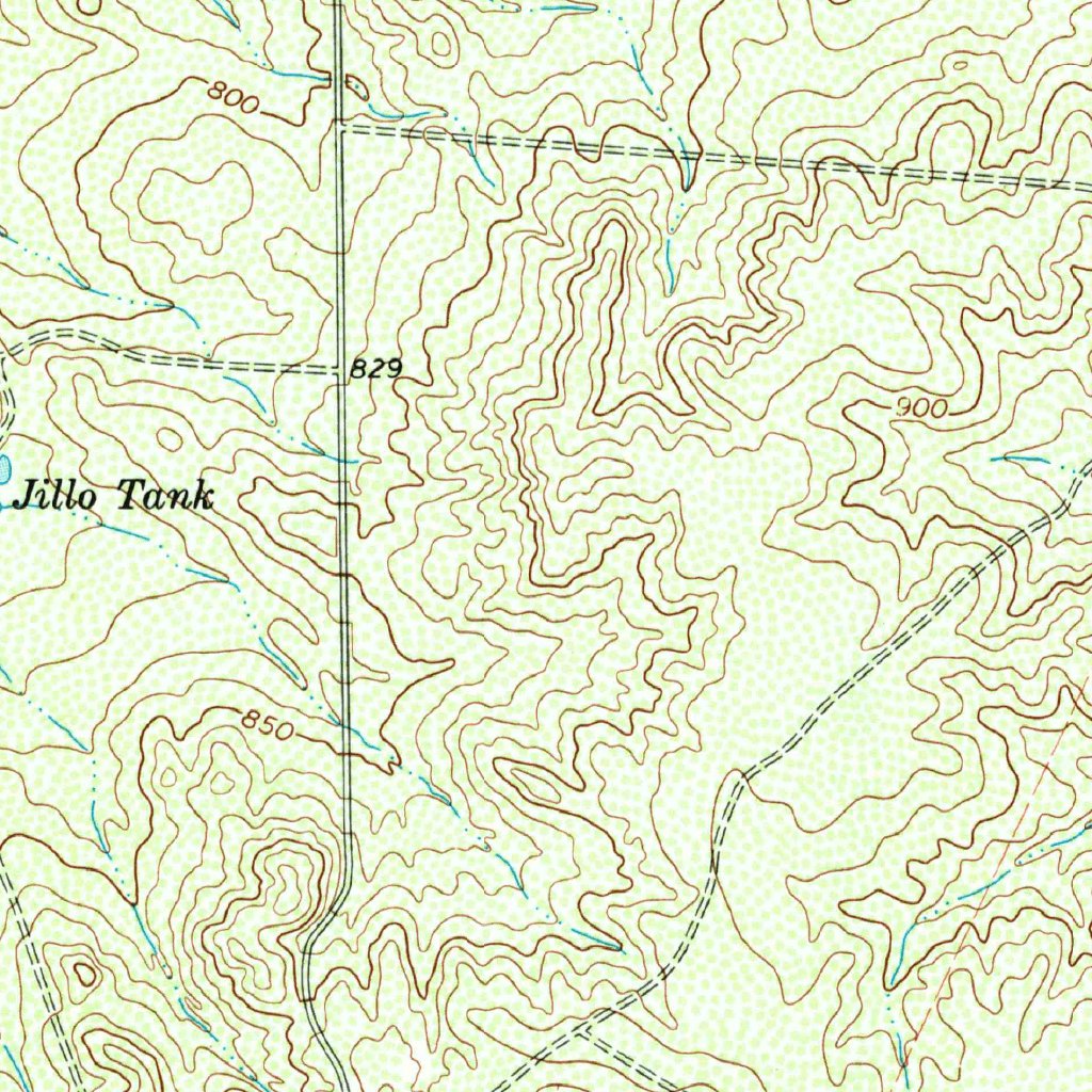 Mills Bennett SW, TX (1968, 24000-Scale) Map by United States ...