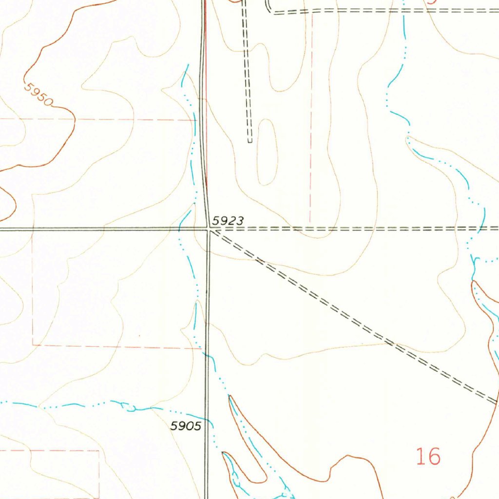 Mills East, NM (1974, 24000-Scale) Map by United States Geological ...