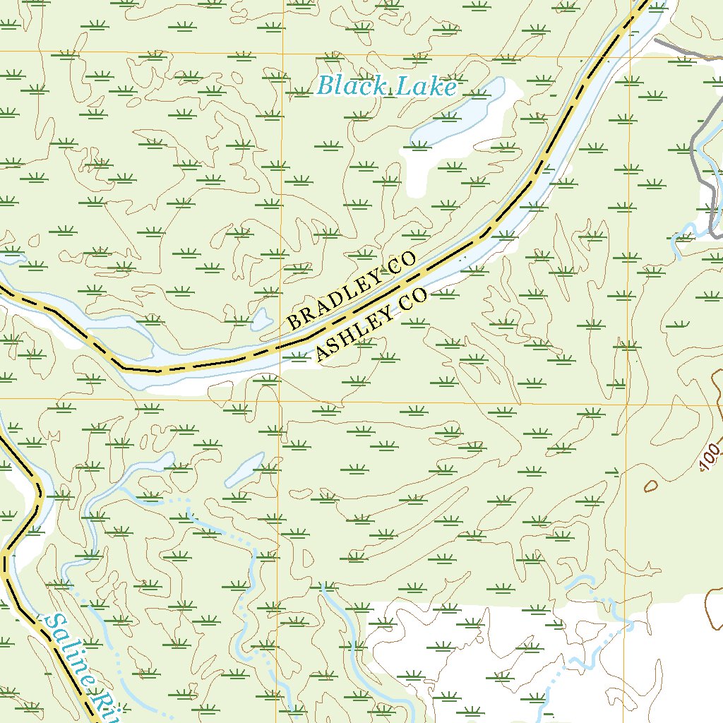 Milo, AR (2020, 24000-Scale) Map by United States Geological Survey ...