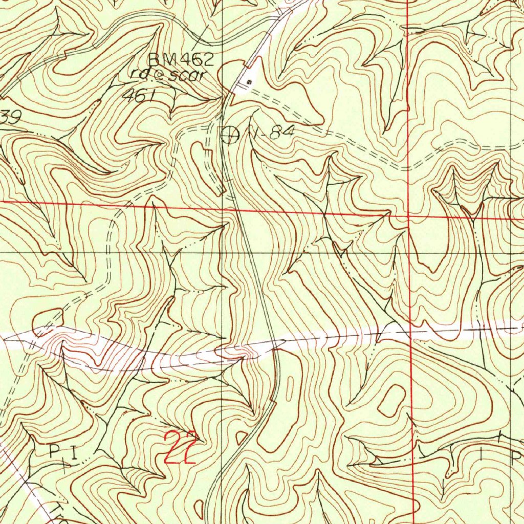 Milton, AL (1982, 24000-Scale) Map by United States Geological Survey ...
