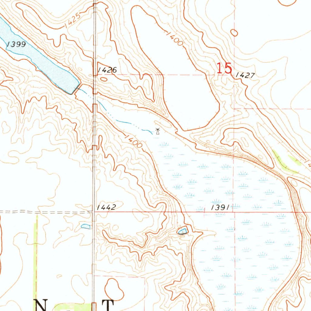 Mina SW, SD (1970, 24000-Scale) Map by United States Geological Survey ...
