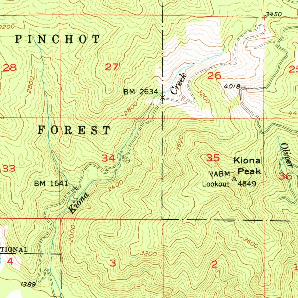 Mineral, WA (1956, 62500-Scale) Map by United States Geological Survey ...