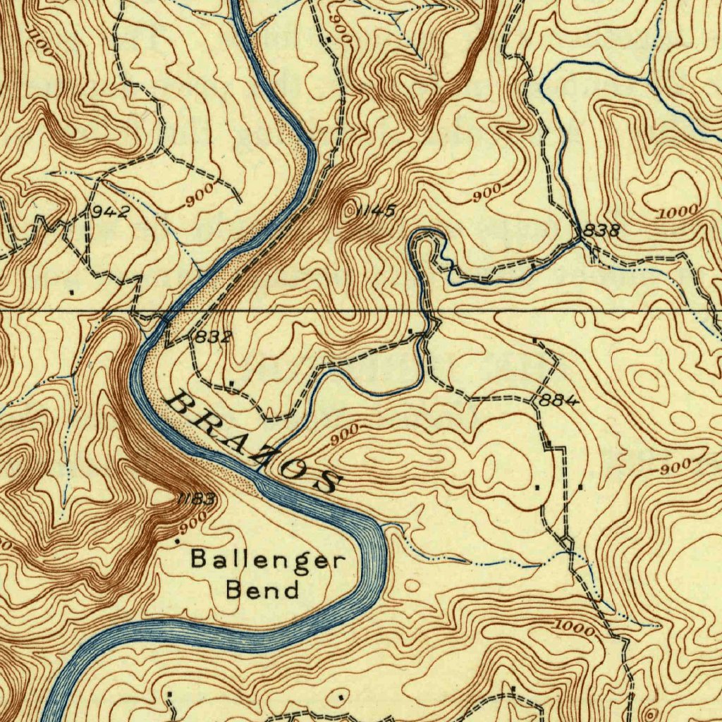 Mineral Wells, TX (1927, 62500-Scale) Map by United States Geological ...