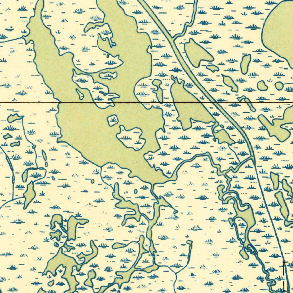 Mink Bayou, LA (1935, 31680-Scale) Map by United States Geological ...